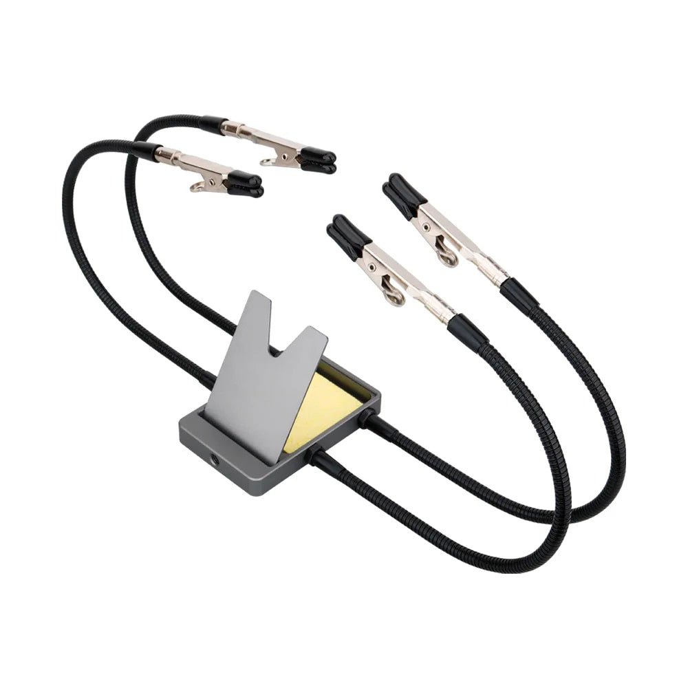 GVDA Soldering Iron Stand with 4 Flexible Arms & Sponge – AMPANOVA