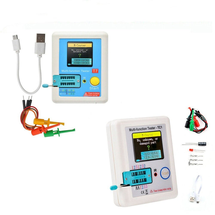 FNIRSI TC1/T7 Multi-function Tester with IR Decoder & TFT – AMPANOVA