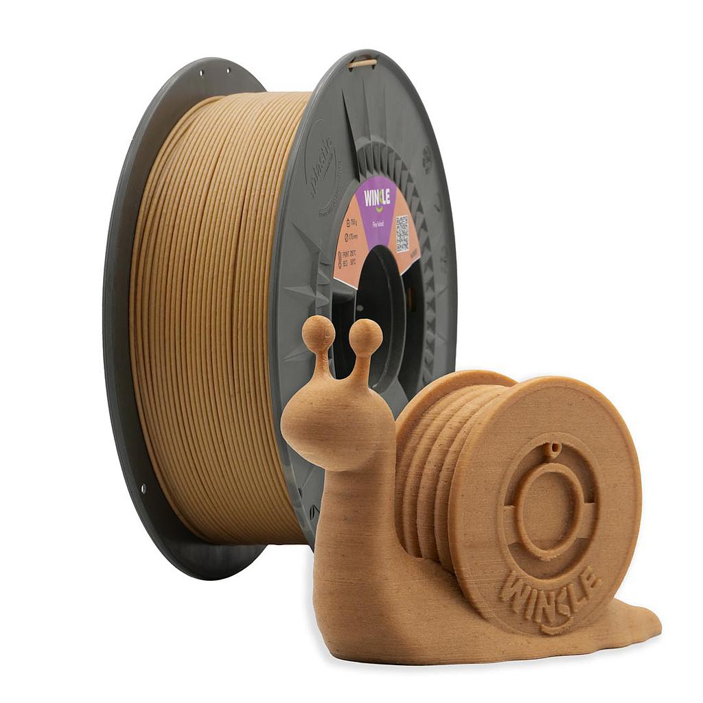 Wrinkle-Free PLA-Wood Filament - Top SEO Product! | 1.75mm / Pine Wood ...